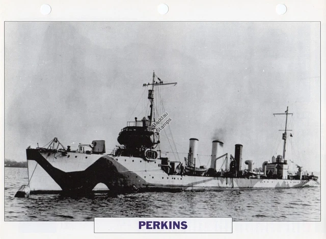 1910 USS PERKINS (DD-26) Paulding-Class Destroyer/Warship Photograph ...