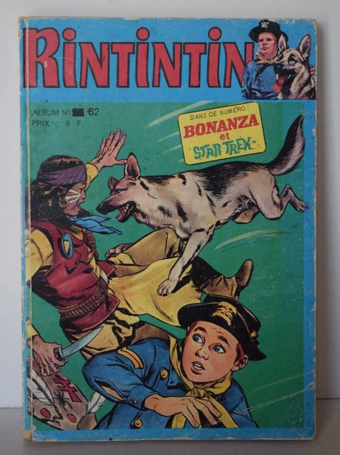 RINTINTIN - ALBUM N° 62 - Mensuels n° 107, 108 et 109 - 1978 - Bon état ...