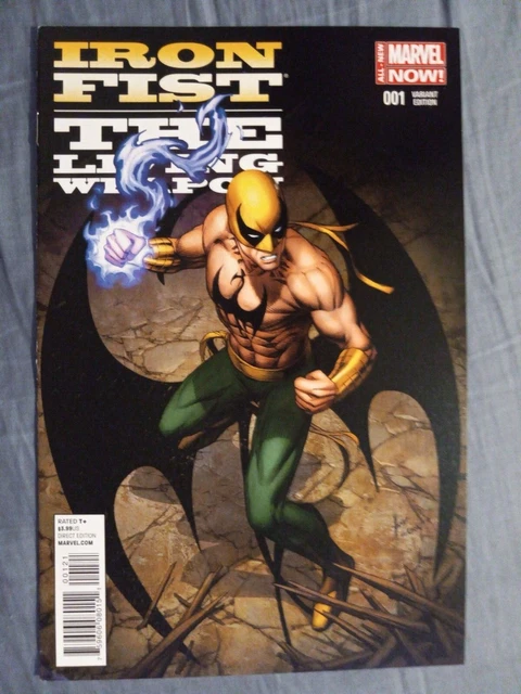 IRON FIST THE Living Weapon #1 Variant Cover 2014 EUR 45,27 - PicClick FR