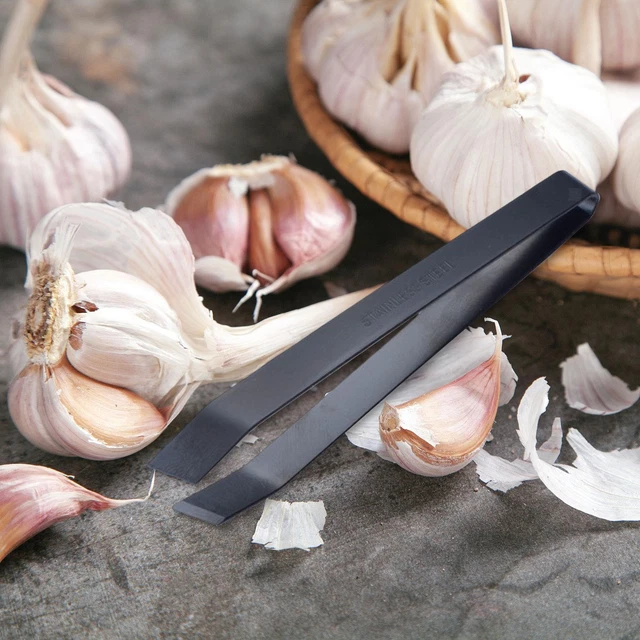 GARLIC PEELER Bone Tweezer Slant Tweezers Garlic Skin Remover £6.70 ...