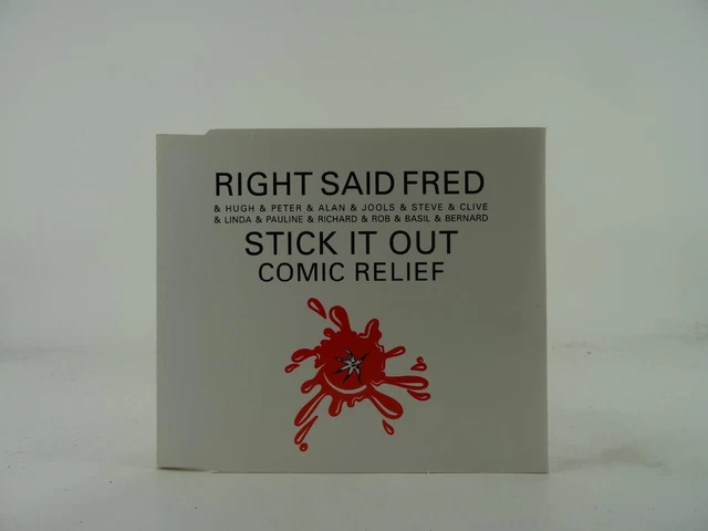 RIGHT SAID FRED STICK IT OUT COMIC RELIEF (B96) 4 Track CD Single ...