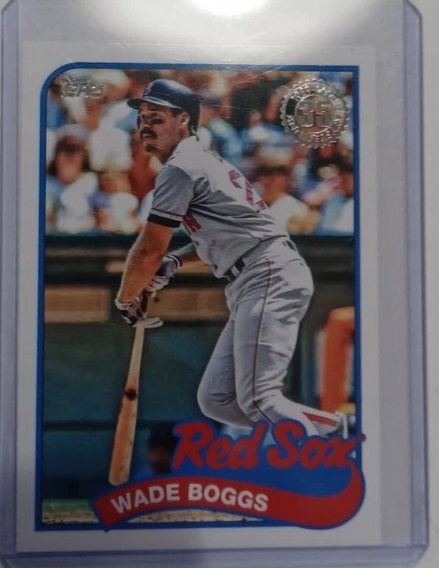 WADE BOGGS #89B-84 2024 Topps série 1 insert 1989 35e anniversaire Red ...