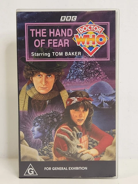DOCTOR WHO THE Hand of Fear - Tom Baker - VHS - BBC Video - PAL £15.57 ...