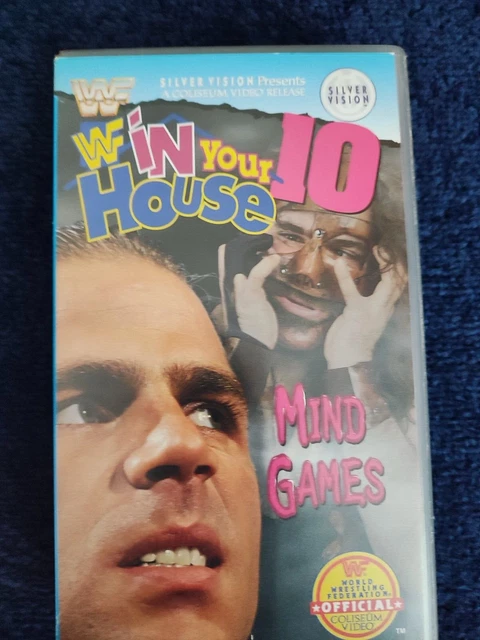 WWF IN YOUR House 10 VHS Video Tape WF 160, freepost UK, PAL £6.99 ...