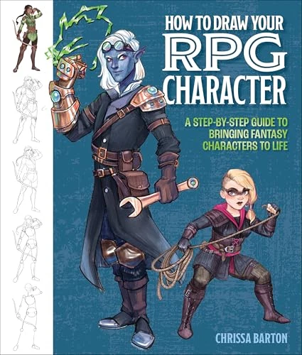 HOW TO DRAW Your RPG Character: A Step-by-Step Guide to - Paperback NEW ...