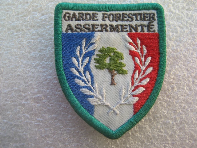 COLLECTION ANCIEN ECUSSON Garde Forestier Assermente Scratch Au Dos EUR ...