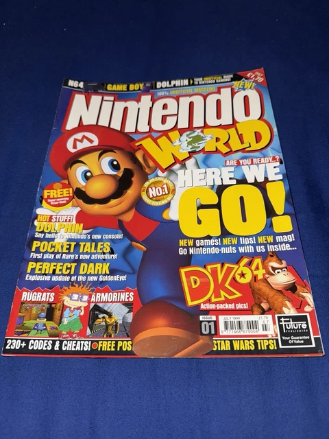 NINTENDO WORLD MAGAZINE 1999 Issue 1 (Vintage / Retro) N64 £20.01 ...