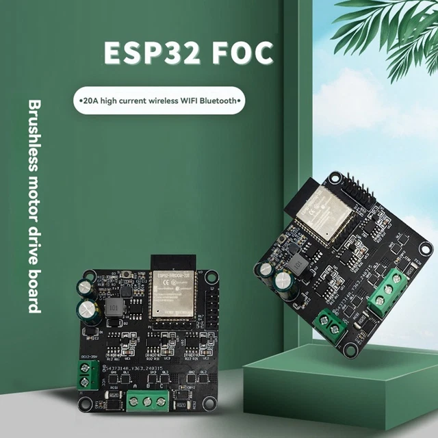 SIMPLEFOC HIGH- ESP32 20A Brushless Motor Driver Board WIFI Bluetooth8726 £16.78 - PicClick UK