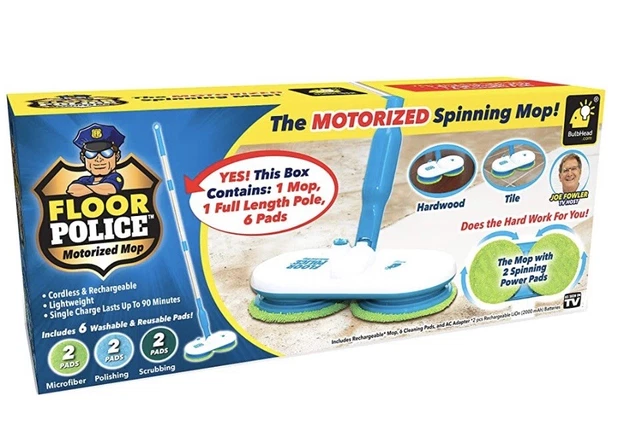 Floor Police Motorized Mop Reviews 1