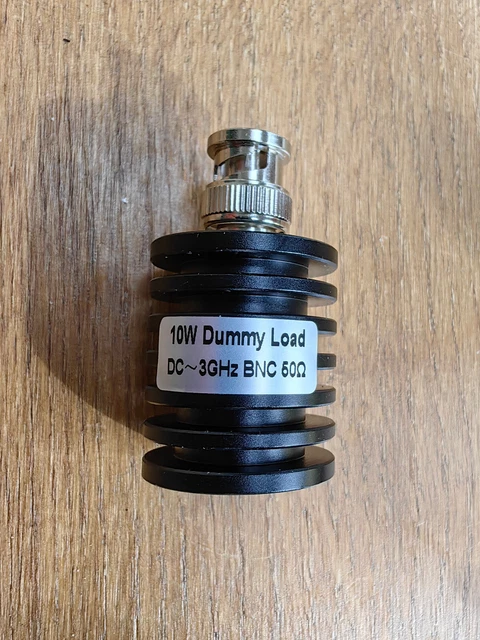 DUMMY LOAD 10 Watt DC-3GHz HF-UHF-VHF BNC Stecker Neuwertig EUR 14,95 ...