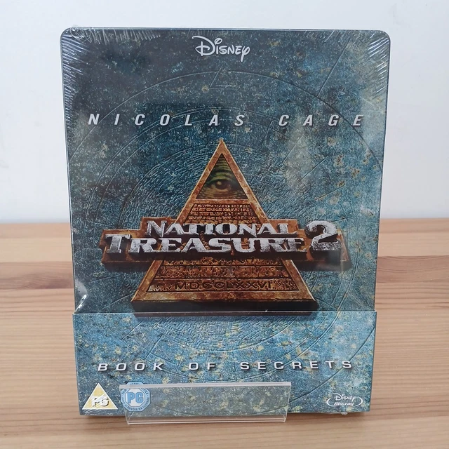 NATIONAL TREASURE 2 Book of Secrets Zavvi OOP Blu-ray Steelbook New ...