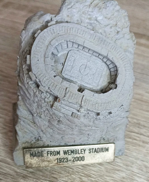 COMMERATIVE REPLICA OF Wembley Stadium Made From Original Wembley ...