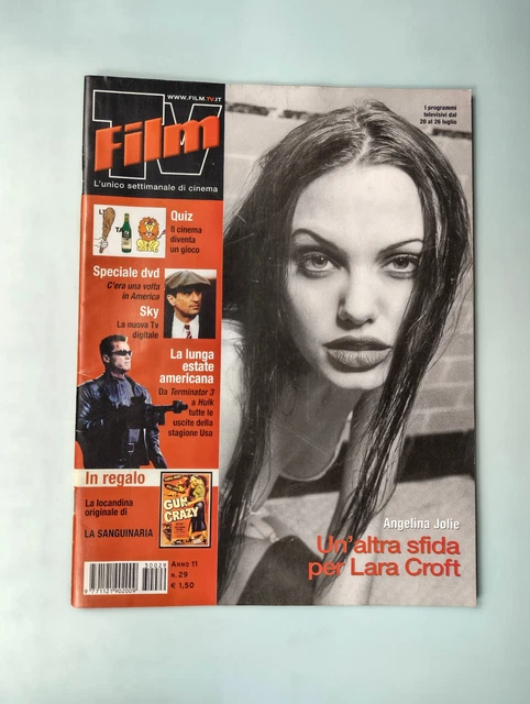 FILM TV 29-2003 Angelina Jolie-Lara Croft-Localisation Gun Crazy ...