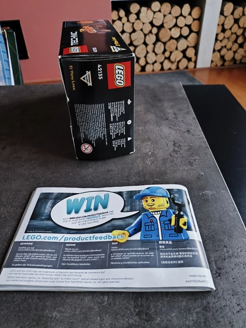 LEGO TECHNIC 42135 Monster Jam El Toro Loco Boite Vide Empty Box ...