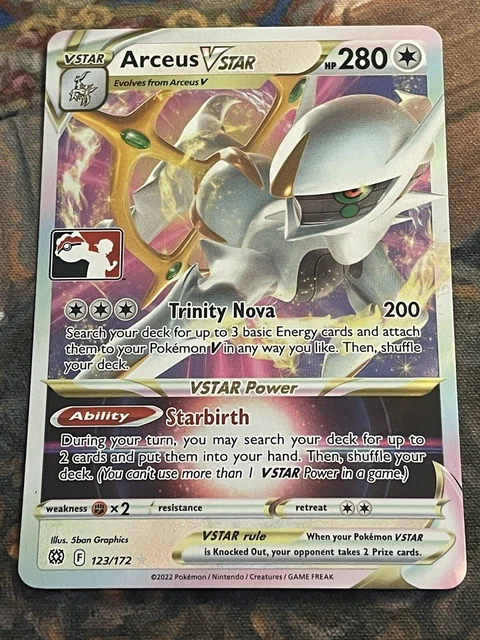 POKÉMON - 1X Arceus VSTAR - Prize Pack Series 3 NM $30.00 - PicClick CA