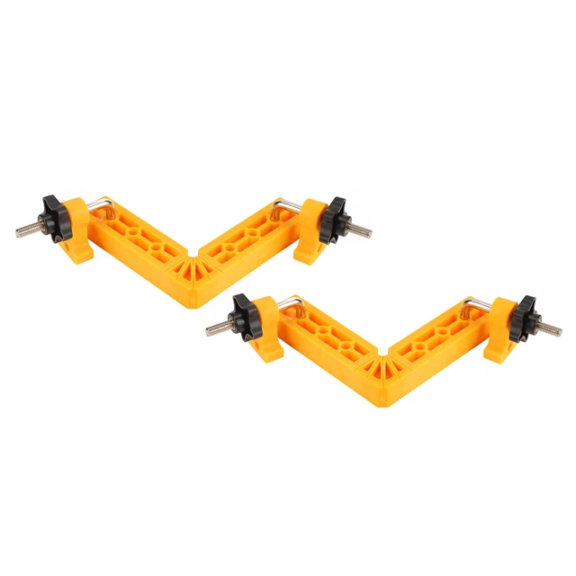 (YELLOW)90 DEGREE BRACKETS Positioning Bracket Strong Fixation Easy ...