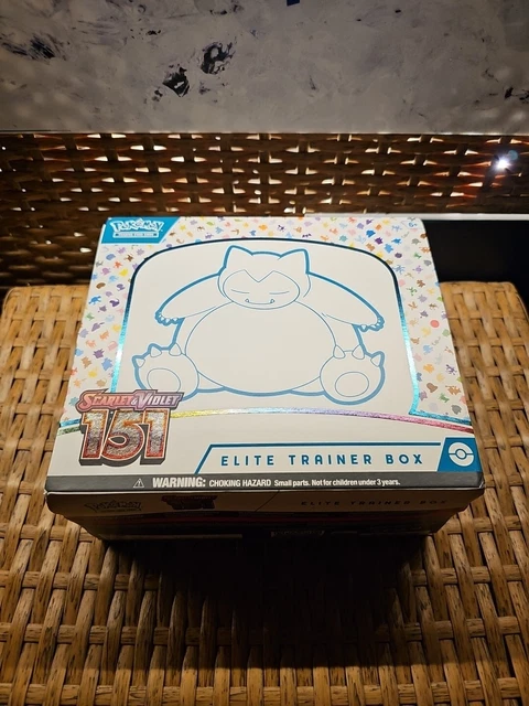 POKÉMON TCG SCARLET & Violet-151 Elite Trainer Box - English Pokemon ...