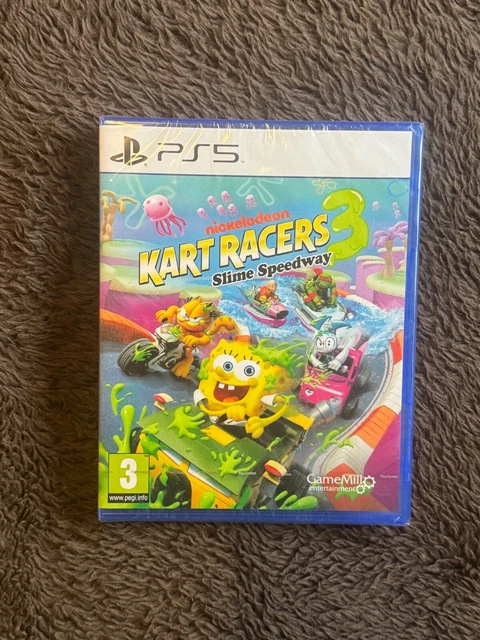 NICKELODEON KART RACERS 3 Slime Speedway (PlayStation 5, 2022) Brand ...