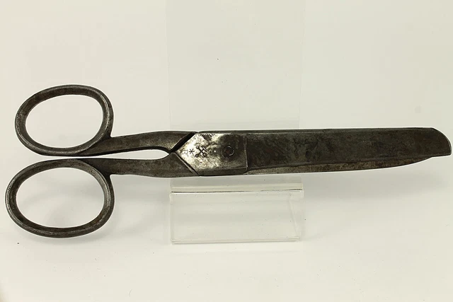 ANTIQUE GERMAN SEWING Scissors Acier Superieur Garanti 1920'S £154.37 ...