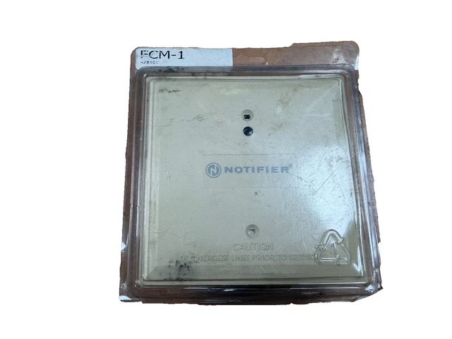 NOTIFIER FCM-1 FIRE Alarm Intelligent Addressable Control Module (NEW ...