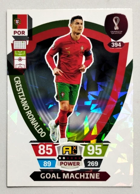 PANINI ADRENALYN XL Fifa World Cup Qatar 2022 Card N. 394 Ronaldo Goal ...