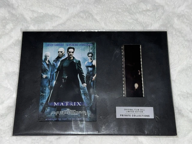 THE MATRIX ORIGINAL 35mm Film Cells Memorabilia Art Card £15.99 ...