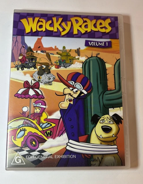 WACKY RACES VOL 1 Dvd Pal Region 4 11 Episodes - Case Crack - Free Aus ...