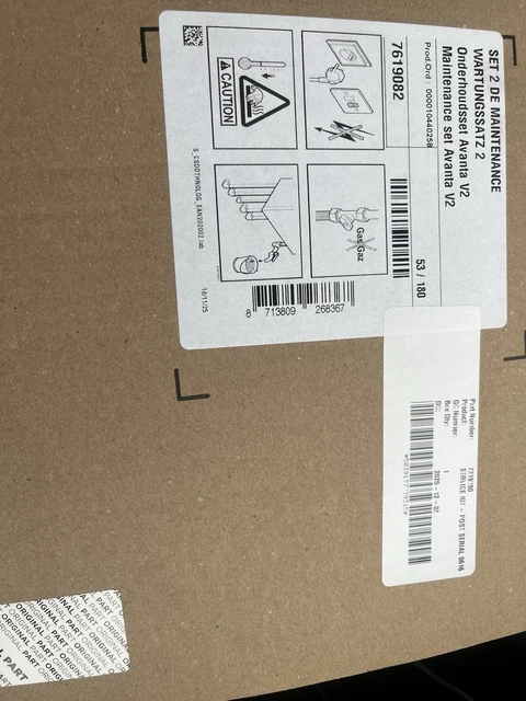 REMEHA AVANTA PLUS Combi Service Kit 7219280 £156.69 - PicClick UK