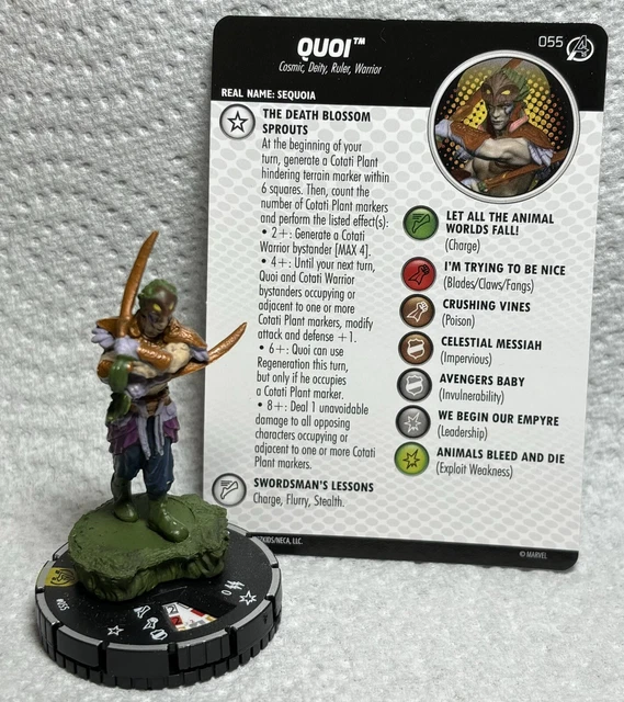MARVEL HEROCLIX AVENGERS Fantastic Four Empyre #055 Quoi Super Rare ...