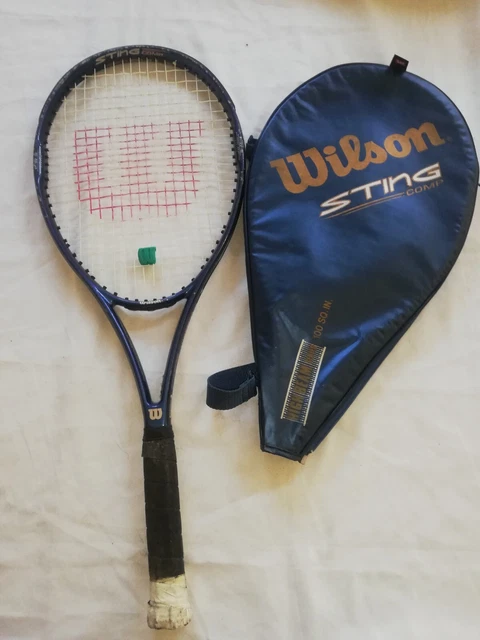 WILSON BLUE STING Comp High Beam Series Tennis Racket, As Seen On ...