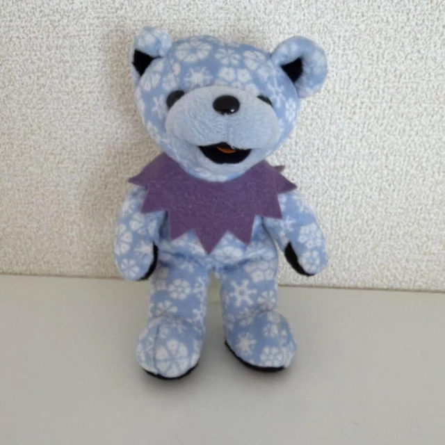 GRATEFUL DEAD DANCING Bear Plush Snowflake Blue £26.18 - PicClick UK