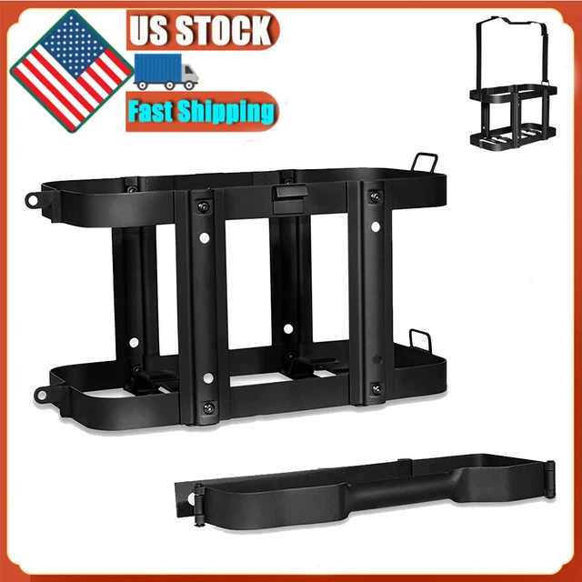 NEW 20L 5.28 Gal Military Jerry Can Holder Bracket Mount Gas Rack Fuel ...