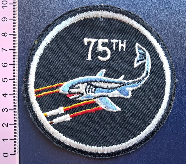USAF PATCH 75TH Fighter Interceptor Squadron FIS F-101 Voodoo Dow AFB £ ...