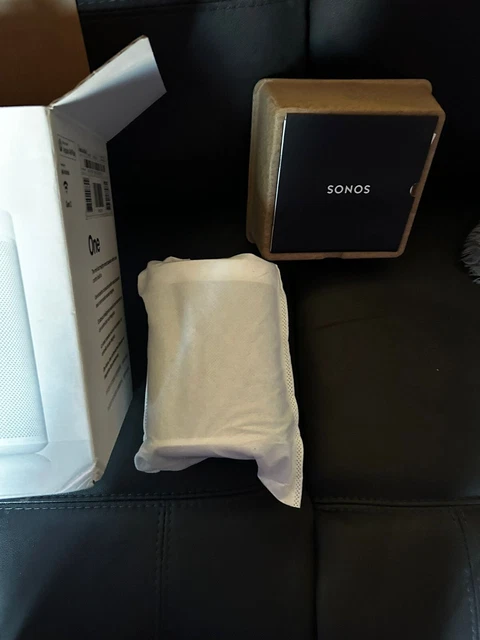 SONOS ONE GEN 2 S18 Voice Control Smart Speaker Alexa Black Immaculate ...