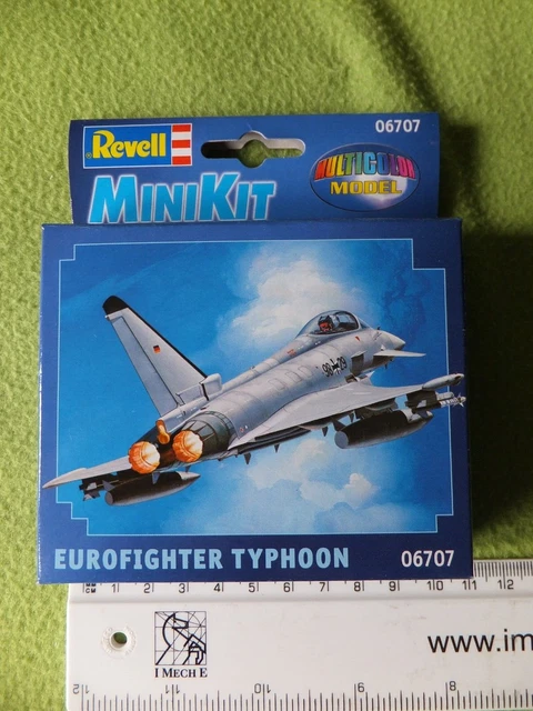 REVELL MINI KIT 06707 Eurofighter Typhoon - No Glue BaE MultiColour ...
