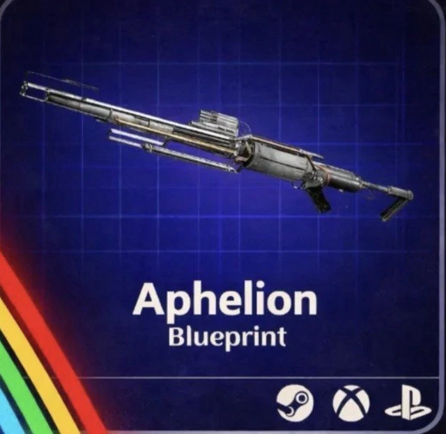 APHELION BLUEPRINT ARC Raiders CHEAP FAST £1.70 - PicClick UK