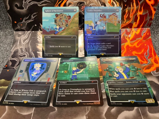 MTG | SECRET Lair x Fallout®: Vault Boy Foil Edition FOIL - Singles x 5 ...