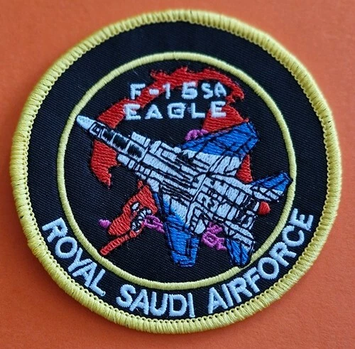 SAUDI ARABIA ROYAL Saudi Air Force (RSAF) F-15 Eagle patch £8.52 ...