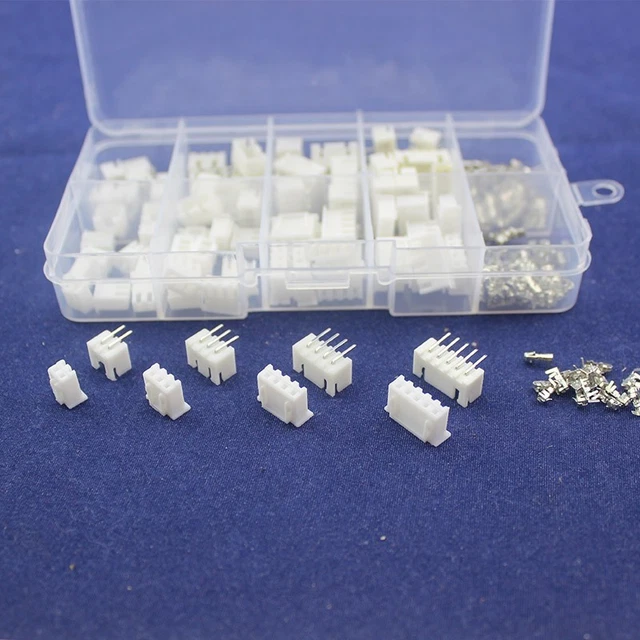 JST XH CONNECTOR Terminal Header Assortment Kit Male Female RIGHT ANGLE ...
