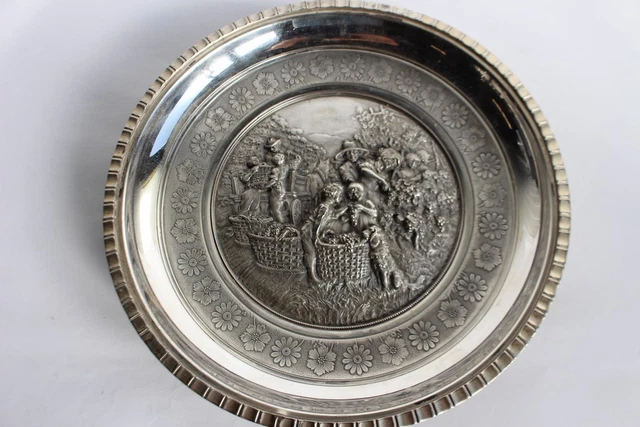WINE HARVESTERS EMBOSSED Silver Metal Grape Cup (34936) £27.35 ...