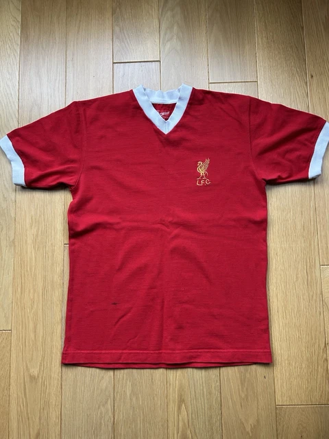 LIVERPOOL TOFFS FOOTBALL Shirt remake 1977 38-40 Small from 90’s £11.11 ...