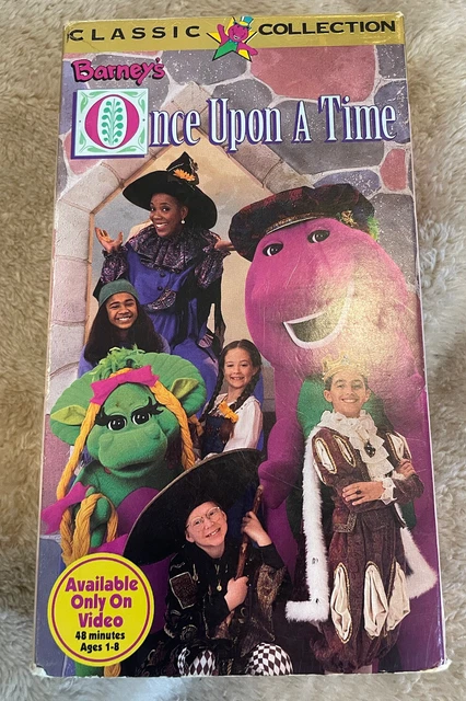 BARNEY - ONCE Upon a Time (VHS 1996, Classic Collection) Bob West ...