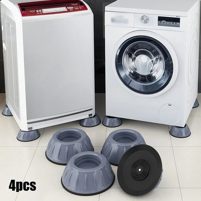 WASHING MACHIN FEET Pads Anti Vibration Foot Pad Home Laundry High ...