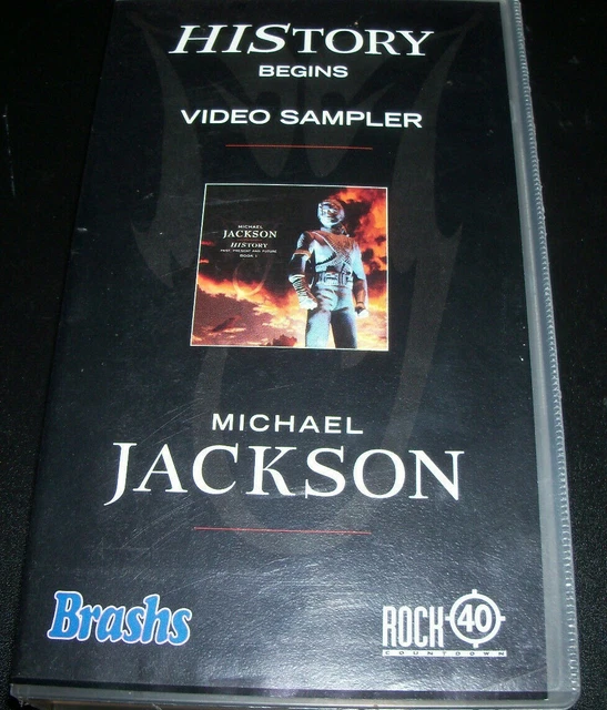 MICHAEL JACKSON HISTORY Begins Rare Australian PAL VHS Video Promo ...