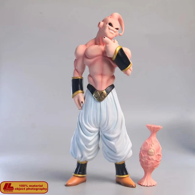 ANIME DRAGON BALL Z Super Saiyan Majin Buu Evil Playing Handsome PVC ...