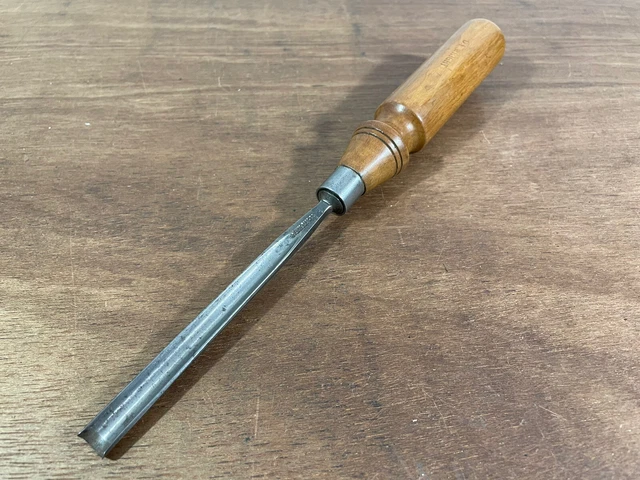 E. LINLEY & Co 1/2” No. 8 Veining Gouge Woodwork Carving Chisel EUR 22 ...