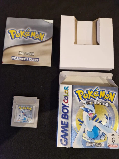 POKEMON: SILVER VERSION - Nintendo Game Boy Color - Boxed & Complete- £ ...