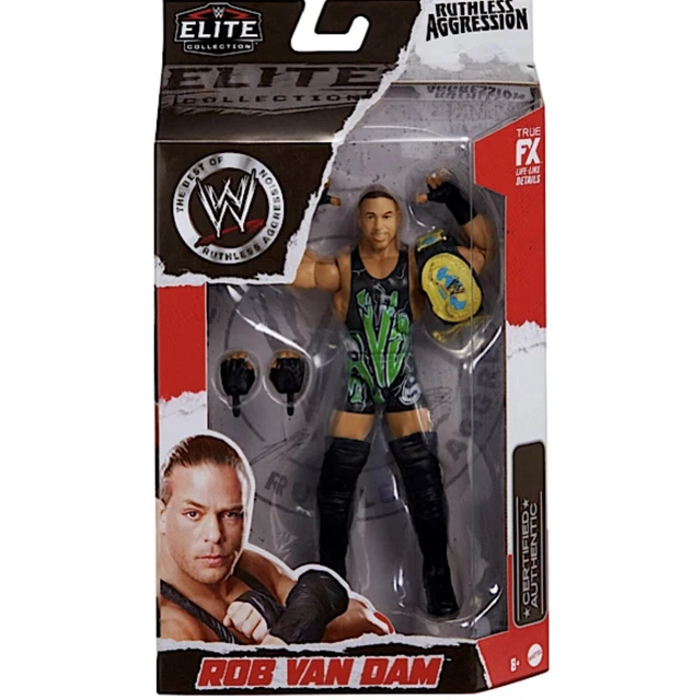 WWE ELITE COLLECTION Ruthless Aggression Series 2 RVD Rob Van Dam ...