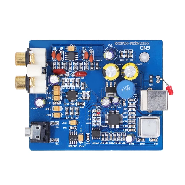 HIFI DAC DECODER Board Sound Card For High Performance Audio Amplifier ...