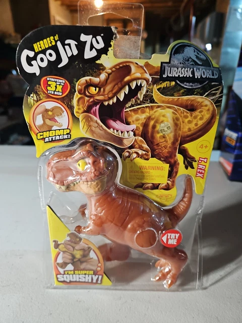 HEROES OF GOO Jit Zu: Jurassic World T. Rex + "Chomp Attack." - Brand ...